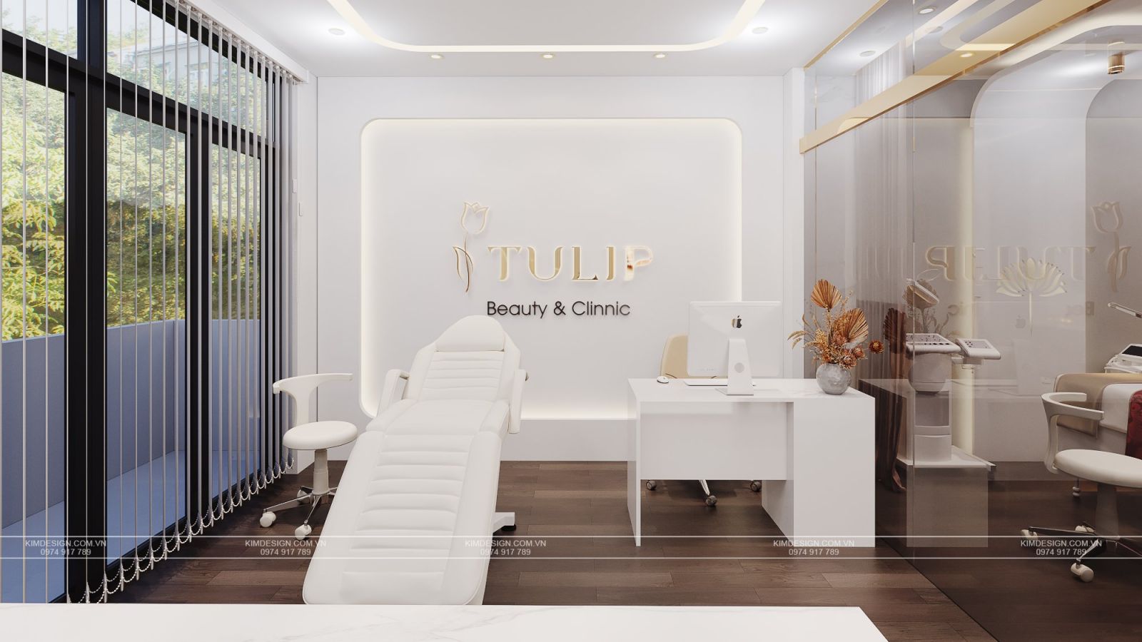 Tham khảo ý tưởng thiết kế showroom mỹ phẩm theo phong cách hiện đại ...